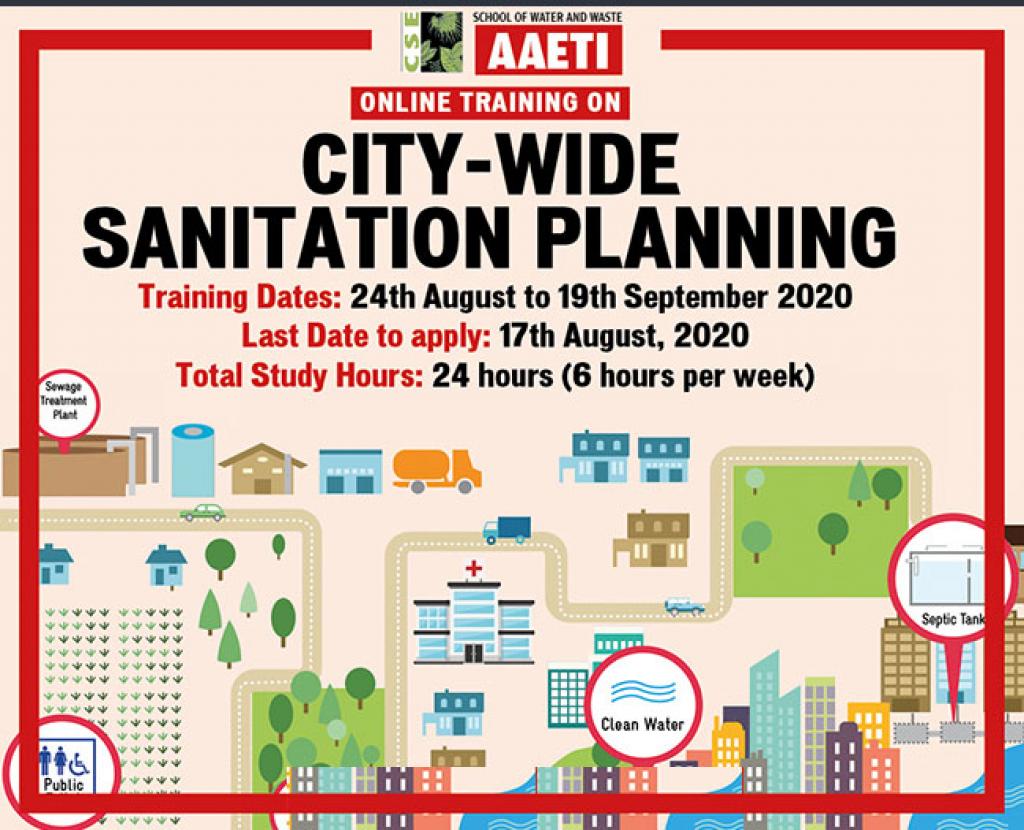 Online Training on ‘City-Wide Sanitation Planning’
