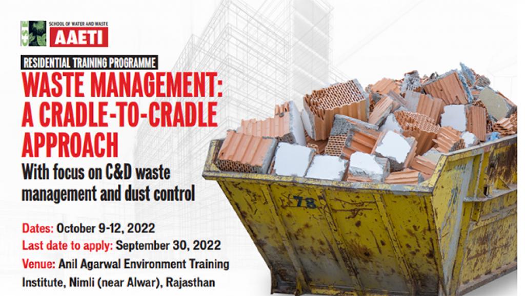 Waste management: A cradle-to-cradle approach With focus on C&D waste ...