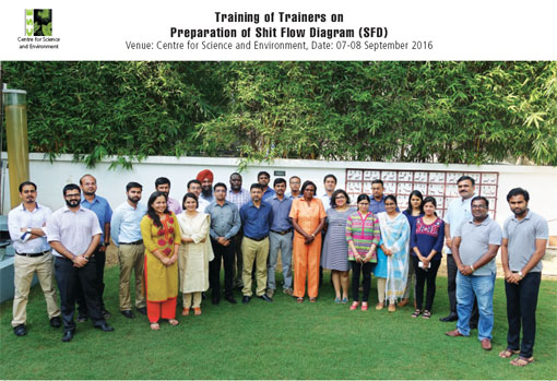 Training of Trainers (ToT) on "Preparation of excreta flow diagram ...