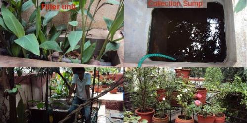 Soil Scape filter unit at Residence in Pune