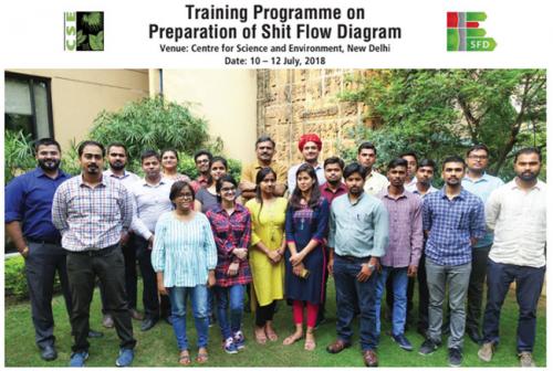 Training on Preparation of Shit Flow Diagrams (SFDs)