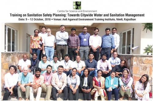 CSE-WHO Training Programme on Sanitation Safety Planning