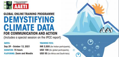 Global Online Training Programme Demystifying Climate Data for ...