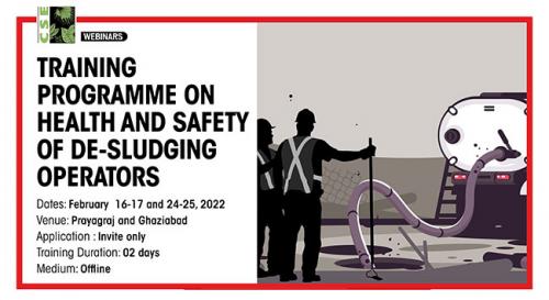 Training Programme on Health and Safety of De-Sludging Operators