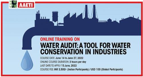 Water Audit - A Tool for Water Conservation in Industries