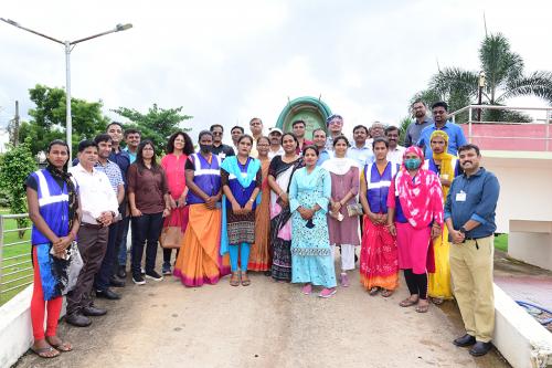 Exposure visit to Odisha to showcase best FSSM practices