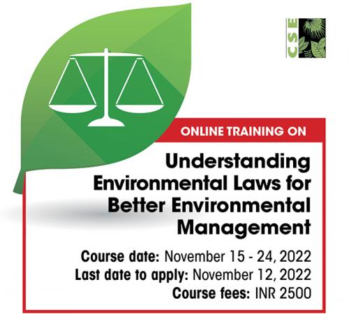Online Training on Understanding Environmental Laws for Better ...