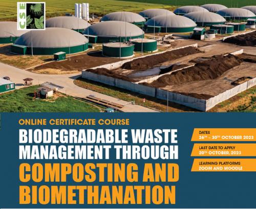 Biodegradable Waste Management through Composting and Biomethanation