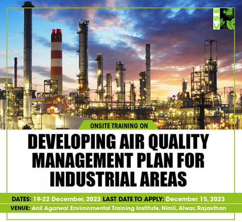 Developing Air Quality Management Plan for Industrial Areas