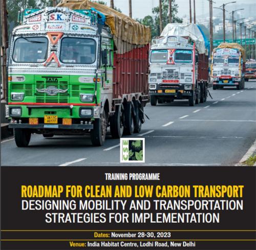 Training Programme: Roadmap for clean and low carbon transport ...