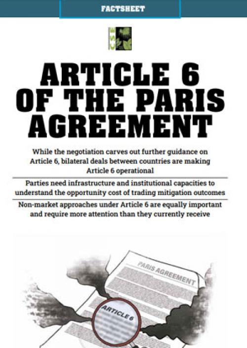 Article 6 of the Paris Agreement