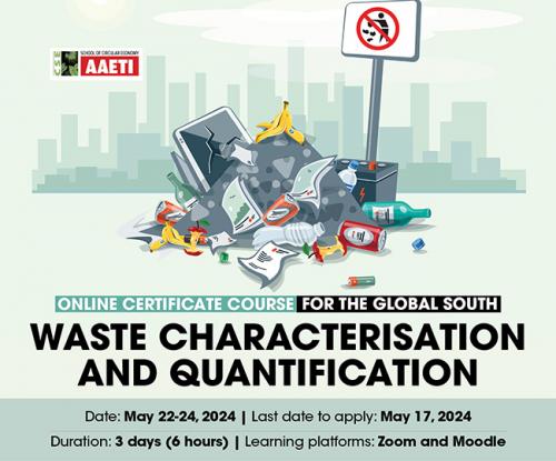 Online Certificate Course: Waste Characterisation and Quantification