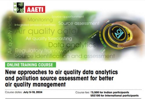 Online training course New approaches to air quality data analytics and ...