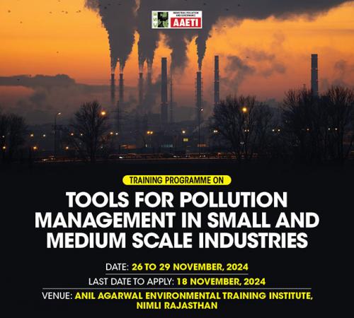 Tools for pollution management in small and medium scale industries