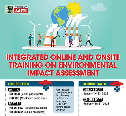 Integrated Online and Onsite Training on Environmental Impact Assessment
