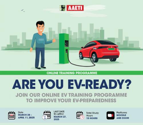 Online training programme on EV-Readiness